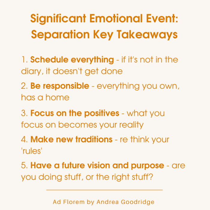 How Significant Emotional Events Shake Your World - Andrea Goodridge